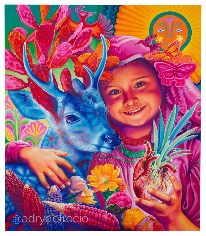 Mural. «My Home» / «Mi Casa» – Adry del Rocio