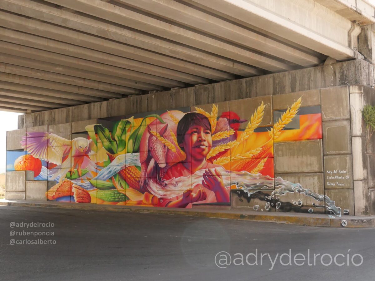 3D Mural «Roots and Essence of Poncitlán» / «Raíz y Esencia de ...
